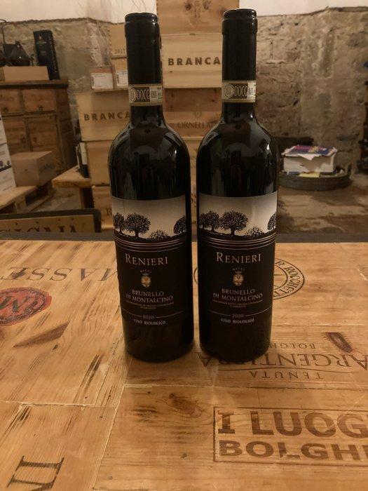 ≥ 2020 Renieri - Brunello di Montalcino - 2 Flessen (0.75 — Wijnen ...
