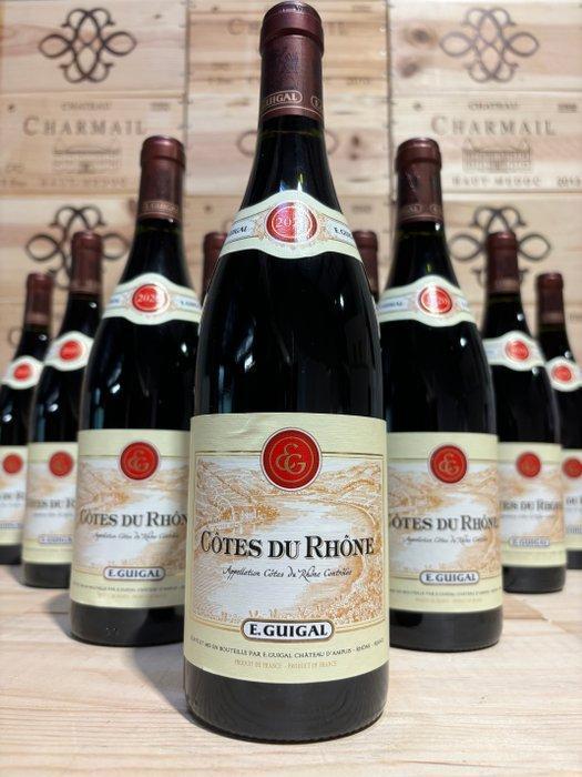 ≥ 2020 E. Guigal - Côtes-du-rhône - 12 Flessen (0.75 liter) — Wijnen ...