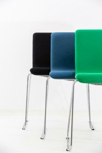 ≥ Gebruikte Bulo TAB Chair groen en zwart stof € 195,00| Ocazu ...