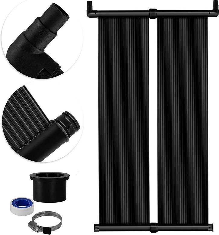 ≥ KESSER® Solar mat - Zwembadverwarming - 300x70cm - Zwart • — Zwembad ...