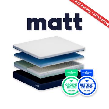 ≥ Matras 80x210 Matt Sleeps | Refurbished | -40% korting — Slaapkamer ...