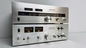 ≥ H.H. Scott - 410A amplifier - 510TL tuner - Hifi-set — Radio's ...