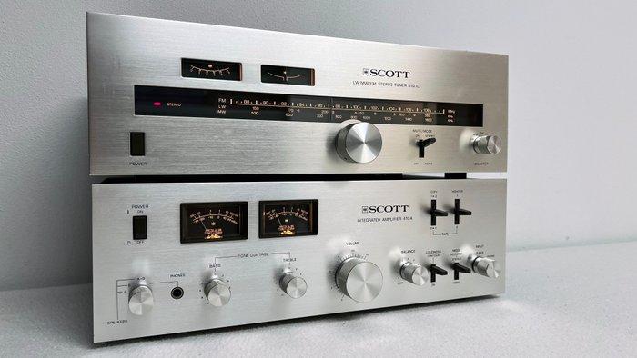 ≥ H.H. Scott - 410A amplifier - 510TL tuner - Hifi-set — Radio's ...
