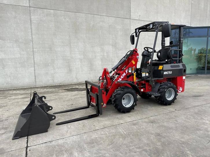 ≥ Veiling: Wiellader Wolf MINI 750 Diesel 2025 Nieuw — Machines en Bouw ...