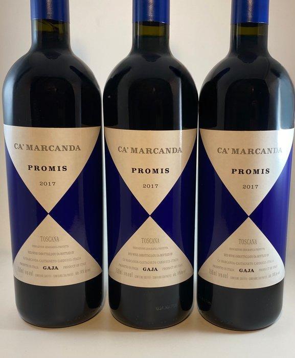≥ 2017 Gaja Ca Marcanda, Promis - Bolgheri IGT - 3 Flessen — Wijnen ...