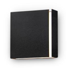 ≥ Modular - Split Small LED wandlamp (int) - zwart / wit — Verlichting ...